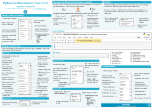 Python online – King's Geocomputation & Data Science